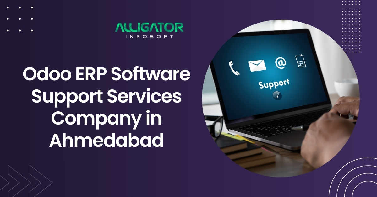 Odoo ERP Software Support Services Company In Ahmedabad