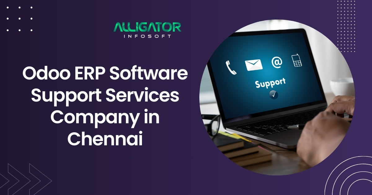 Odoo ERP Software Support Services Company In Chennai
