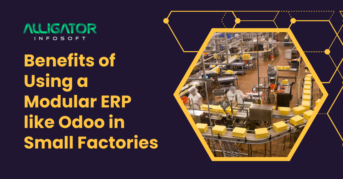 Benefits Of Using A Modular ERP Like Odoo In Small Factories